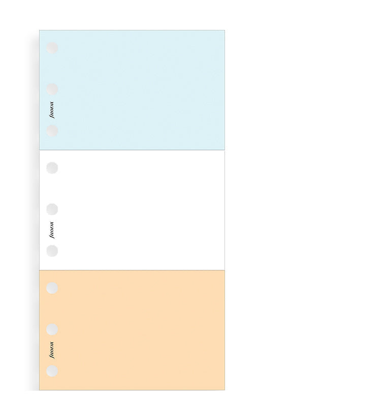 Jot Pads (White, Blue, Salmon) - Filofax – Filofax CH